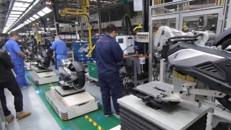 AGV Motorcycle Assembly Line-specialized production line for ...
