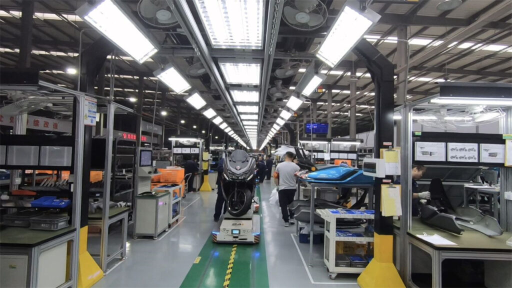 AGV Motorcycle Assembly Line-specialized production line for ...