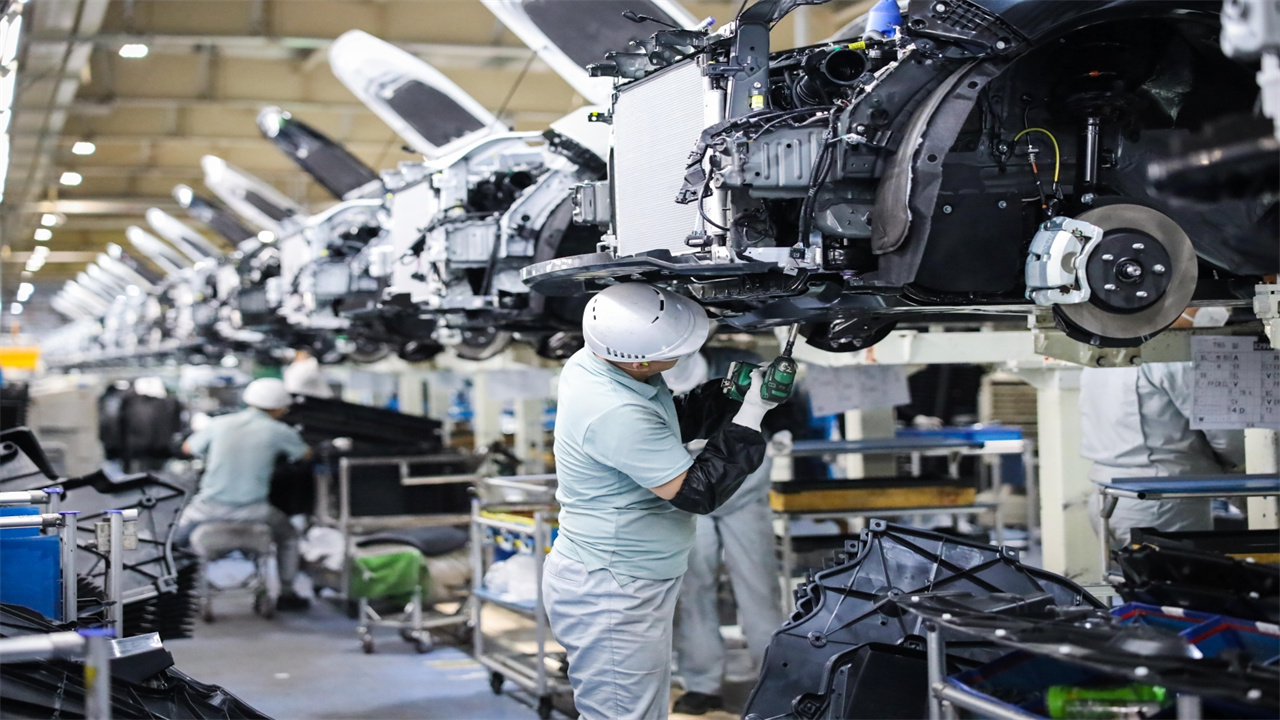 Automobile Assembly Line-CKD/SKD Production Line-used for manufacturing ...