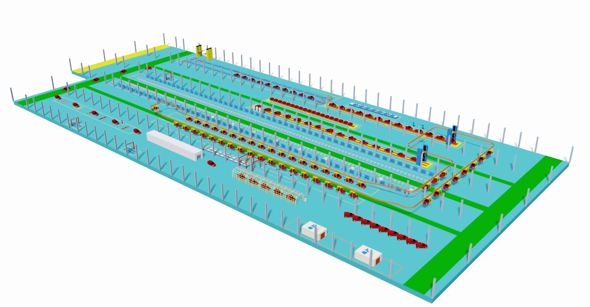 What are the characteristics of a CKD automotive production line?-Car ...